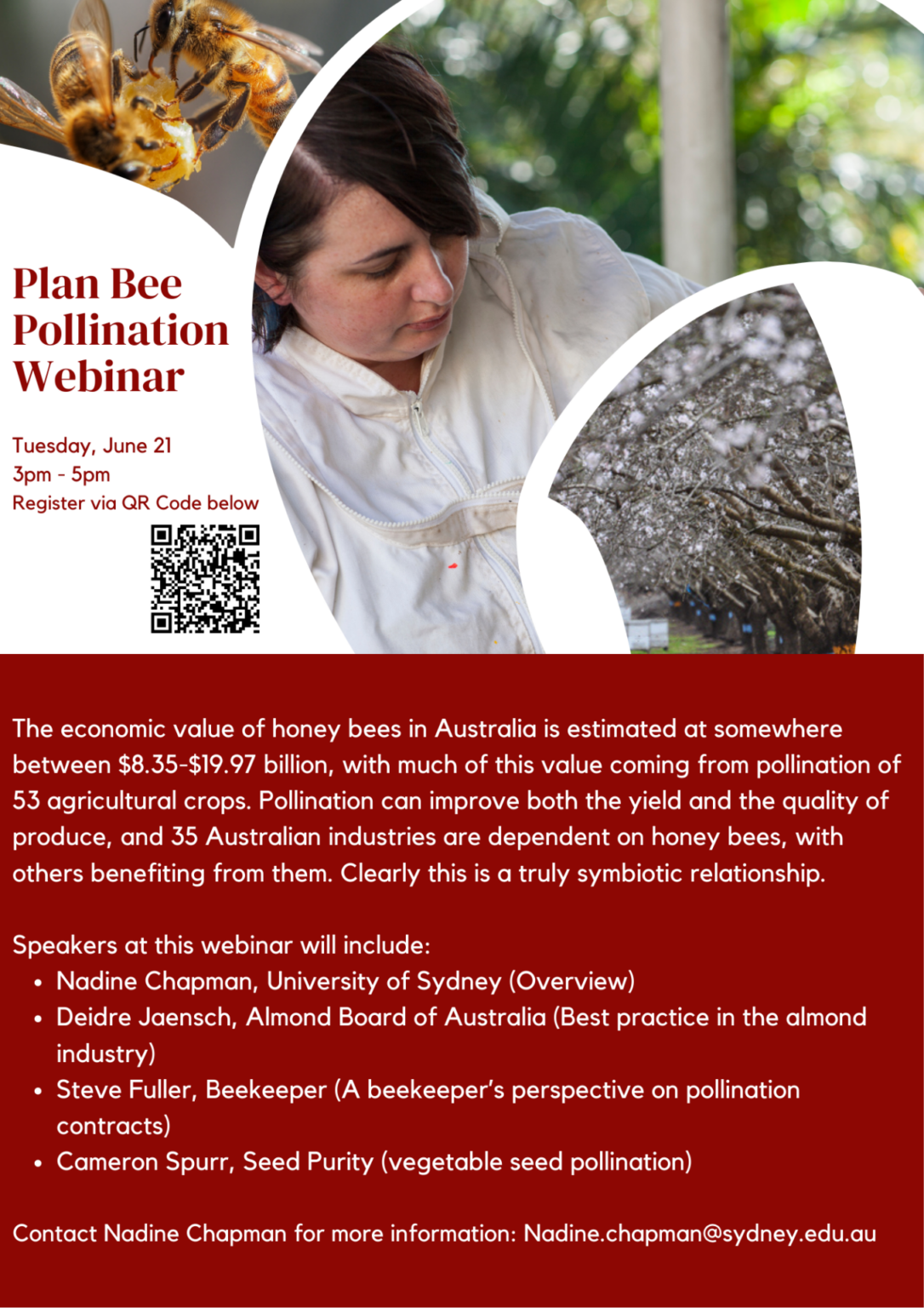 Plan Bee Pollination Webinar - Australian Honey Bee Industry Council